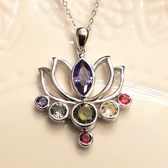 Jewelry | New S925 Lotus Pendant | Poshmark